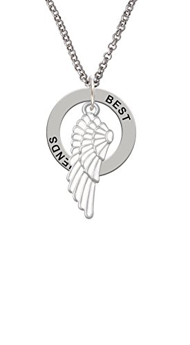 【中古】【未使用・未開封品】Largeホワイトエナメル天使???Best Friends Affirmationリングネックレス【メーカー名】【メーカー型番】【ブランド名】Delight Jewelry ネックレス 【商品説明】Largeホ...