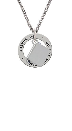 【中古】【未使用・未開封品】シルバートーンブック ジョシュア1：9 アファメーションリングネックレス【メーカー名】【メーカー型番】【ブランド名】Delight Jewelry ネックレス 【商品説明】シルバートーンブック ジョシュア1：9 ...