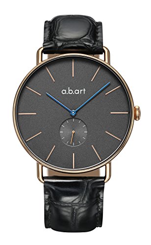 【中古】【未使用・未開封品】A。B。Art fr41???003ステンレススチール材質水抵抗Watch Croco Alexander Calf-Black【メーカー名】【メーカー型番】【ブランド名】a.b.art(エービーアート) 腕時計...