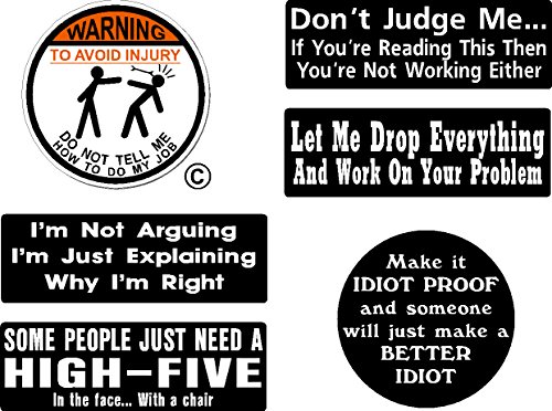【中古】【未使用・未開封品】警告　To Avoid Injury Do Not Tell Me How to Do My Job , Look Away、I don't have the time or crayons、Killin Me ...
