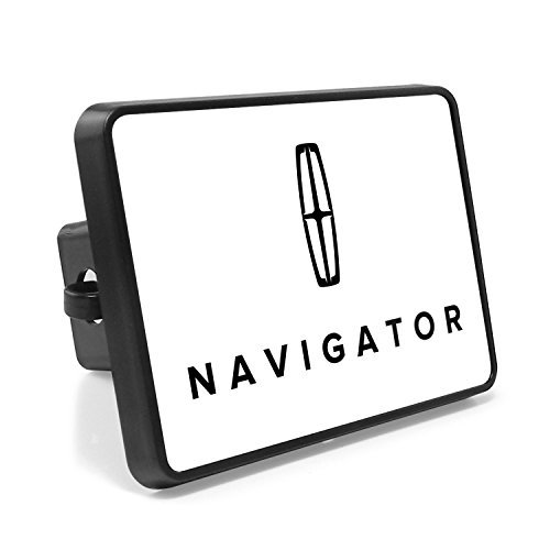 【中古】【未使用・未開封品】Lincoln Navigator UVグラフィックホワイトメタルプレートon ABSプラスチック2?"インチ牽引ヒッチカバー、Made in USA【メーカー名】【メーカー型番】【ブランド名】iPick Ima...
