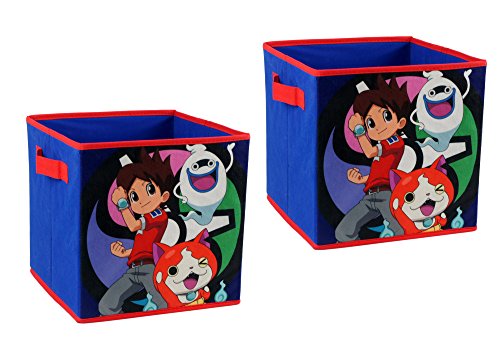 【中古】【未使用・未開封品】レベルファイブYo Kai 2パックストレージキューブ、組織、子供、折りたたみ可能なストレージキューブ、マルチカラー【メーカー名】【メーカー型番】【ブランド名】Level 99 カテゴリー別, おもちゃ_2col...