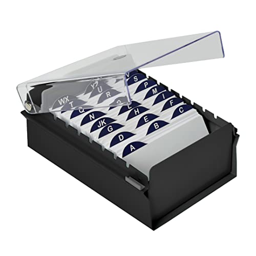 【中古】【未使用・未開封品】Acrimet 3?x 5 カード ファイル ホルダー (ブラックカラークリスタル カバー付き)【メーカー名】【メーカー型番】【ブランド名】Acrimet インデックス・仕切りカード, Office Produc...