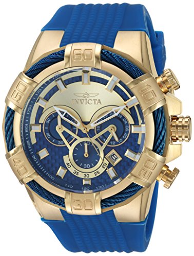【中古】【未使用・未開封品】Invicta Men's Quartz Stainless Steel and Polyurethane Casual Watch%カンマ% Color:Blue (Model: 24698)【メーカー名】【メ...