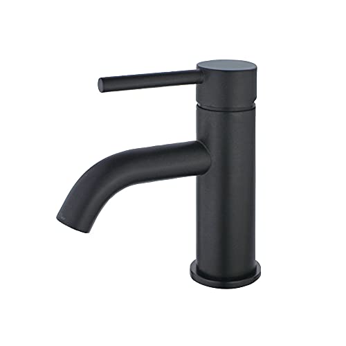 【中古】【未使用・未開封品】Kingston Brass LS8220DL Fauceture Concord Single Handle Monoblock Lavatory Faucet, Matte Black【メーカー名】【メーカー...