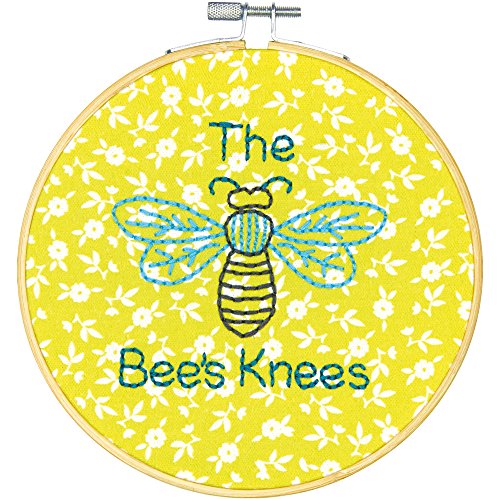 【中古】【未使用・未開封品】Dimensions Learn-A-Craft Embroidery Kit 6" Round-The Bees Knees-Stitched In Thread -72-74692【メーカー名】【メーカー型番...
