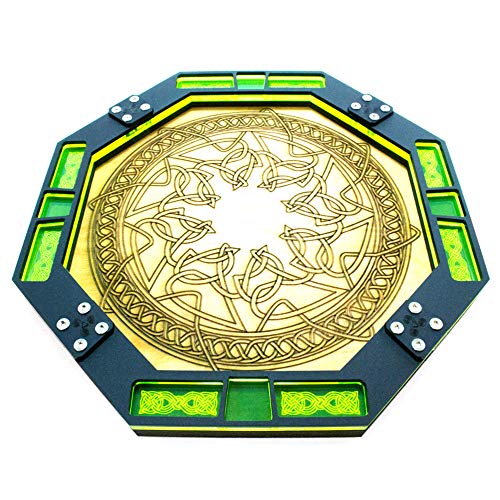 【中古】【未使用・未開封品】Dice Tray Wood with Laser Etched Celtic Design Lime C4Labs【メーカー名】【メーカー型番】【ブランド名】Dice Tray ゲーム, ゲーム, おもちゃ_2...