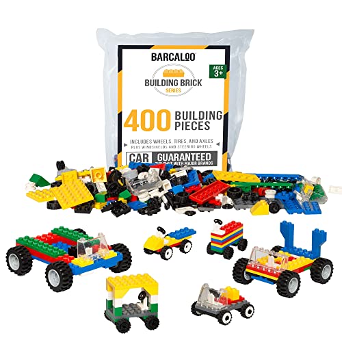 【中古】【未使用・未開封品】400 Piece Wheels, Tyres, and Axels Set - Building Brick Compatible Play Kit【メーカー名】【メーカー型番】【ブランド名】Barcaloo ...
