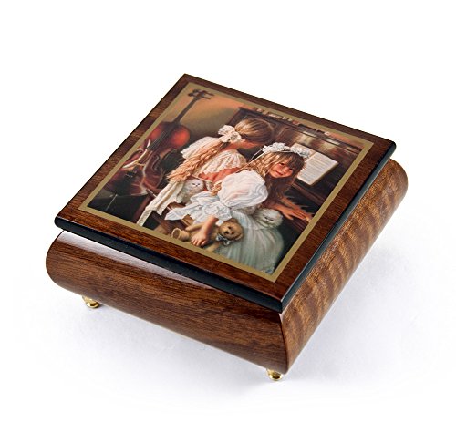 【中古】【未使用・未開封品】手作りErcolano音楽ボックスwith Paintedシーン「Rhapsodyとレース」by Sandra Kuck 262. Music Box Dancer MSKK0662MG【メーカー名】【メーカー型...