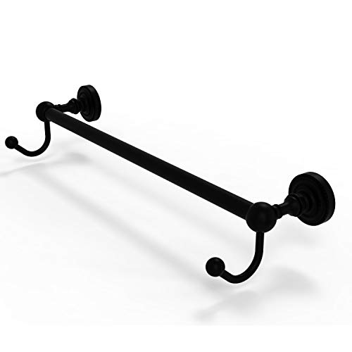 【中古】【未使用・未開封品】Dottingham Collection 24 Inch Towel Bar with Integrated Hooks - DT-41-24-HK-BKM【メーカー名】【メーカー型番】【ブランド名】Allie...