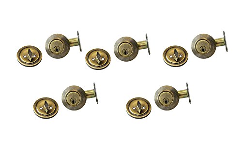 【中古】【未使用・未開封品】NuSet Single円柱デッドボルト、5パック、Keyed Alike、クイックセットキー溝【メーカー名】【メーカー型番】【ブランド名】NUSET ドア用金物, CC installments Banner6...