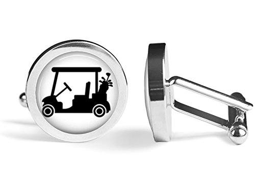 【中古】【未使用・未開封品】ゴルフカートCufflinks Golfer Golfing Cuff Links (Angled Edition)【メーカー名】【メーカー型番】【ブランド名】Oakmont Cufflinks カフス, ビジネ...