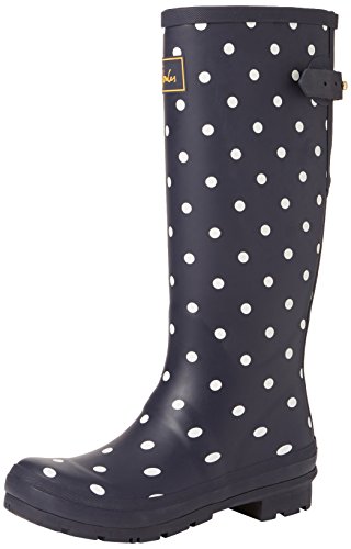 【中古】【未使用・未開封品】Ladies Printed Welly - Navy Spot - 4【メーカー名】【メーカー型番】【ブランド名】Joules ブーツ・ブーティ, レインシューズ, ホワイトデー特集 - ファッションギフト J...