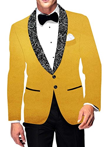 【中古】【未使用・未開封品】INMONARCH BLAZER メンズ US サイズ: 44 X-Long カラー: イエロー【メーカー名】【メーカー型番】【ブランド名】INMONARCH ブレザー INMONARCH: Designer【商...