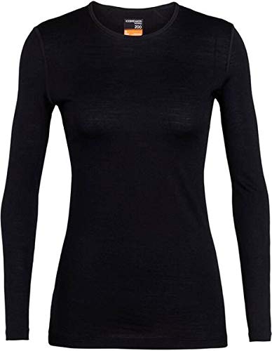 【中古】【未使用・未開封品】(S, Black) - Icebreaker Women's 200 Oasis Ls Crewe Base Layers【メーカー名】【メーカー型番】【ブランド名】Icebreaker Merino インナー...