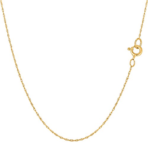 【中古】【未使用・未開封品】14k Yellow Gold Rope Chain Necklace, 0.4mm, 20"【メーカー名】【メーカー型番】【ブランド名】Jewelry Affairs チェーン 【商品説明】14k Yellow...