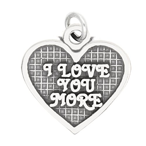 【中古】【未使用・未開封品】スターリングシルバー いぶし仕上げ I Love You More ハート チャーム ラブ バレンタイン チャーム【メーカー名】【メーカー型番】【ブランド名】Lgu チャーム 【商品説明】スターリングシルバー い...