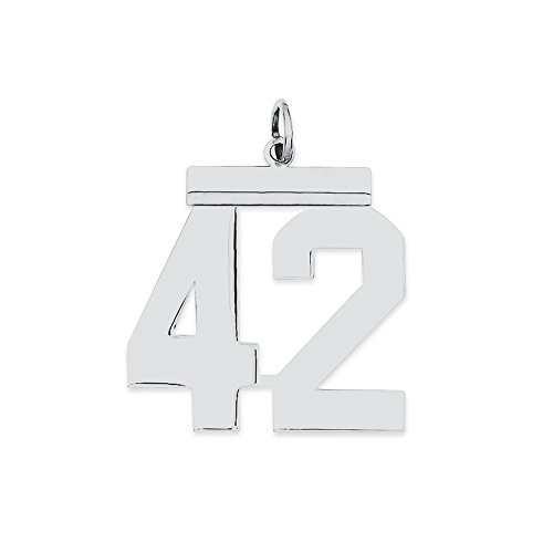 【中古】【未使用・未開封品】スターリングシルバー ロジウムメッキ ラージ 光沢 数字 42 チャーム【メーカー名】【メーカー型番】【ブランド名】Jewels By Lux チャーム 【商品説明】スターリングシルバー ロジウムメッキ ラージ ...