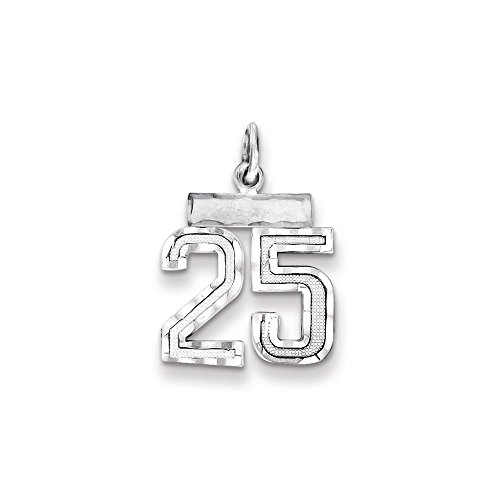 【中古】【未使用・未開封品】スターリングシルバー ロジウムメッキ スモール #25 チャーム【メーカー名】【メーカー型番】【ブランド名】Jewels By Lux チャーム 【商品説明】スターリングシルバー ロジウムメッキ スモール #25...