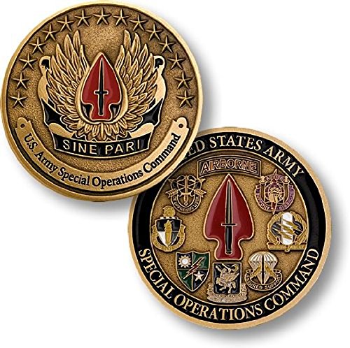 【中古】【未使用・未開封品】U.S. Army Special Operations Command Sine Pari Challenge Coin【メーカー名】【メーカー型番】【ブランド名】Armed Forces Depot ボードゲ...