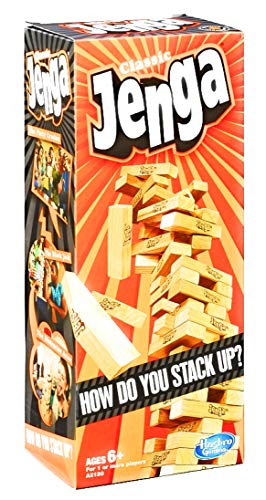 【中古】【未使用・未開封品】Hasbro Jenga クラシック | ブロックスタッキングゲーム 1人以上のプレイヤー用【メーカー名】【メーカー型番】【ブランド名】ハズブロ(HASBRO) バランスゲーム, アナログゲーム, ゲーム, おも...
