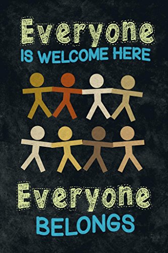 【中古】【未使用・未開封品】ラミネートEveryone Is WelcomeここEveryone Belongs教室サインポスター12?x 18インチ【メーカー名】【メーカー型番】【ブランド名】Poster Foundry ポスター・イラス...