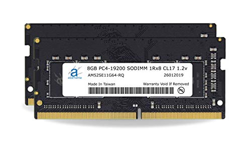 【中古】【未使用・未開封品】Adamanta 16GB (2x8GB) DDR4 2400Mhz (2133MHzまたは2400MHzまたは2933MHzまたは3200MHz) PC4-19200 SODIMM 1Rx8 CL17 1.2v...