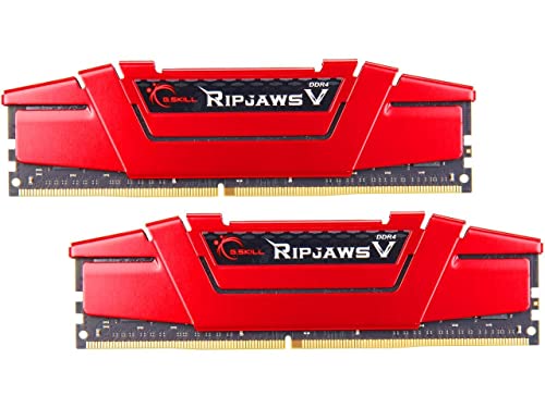 【中古】【未使用・未開封品】G.SKILL 32GB (2 x 16GB) Ripjaws V Series DDR4 PC4-28800 3600MHz Desktop Memory Model F4-3600C19D-32GVRB 14...