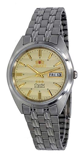 【中古】【未使用・未開封品】Orient FAB0000DC メンズ 3スター ステンレススチール ゴールドダイヤル 曜日日付 自動腕時計【メーカー名】【メーカー型番】【ブランド名】Orient 腕時計 【商品説明】Orient FAB00...