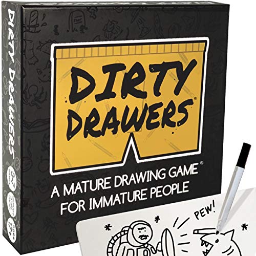 【中古】【未使用・未開封品】Dirty Drawers ? ドローイングゲーム 大人用 [究極のパーティーゲームナイト] 対象年齢17歳以上【メーカー名】【メーカー型番】【ブランド名】Dirty Drawers ボードゲーム, アナログゲー...