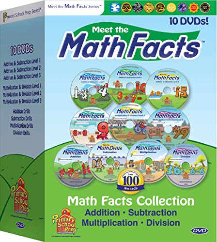 【中古】【未使用・未開封品】[DVD]プリスクール・プレップ(Preschool Prep)/(Meet The Math Facts 10 DVD Set【メーカー名】【メーカー型番】【ブランド名】【商品説明】[DVD]プリスクール・プレ...