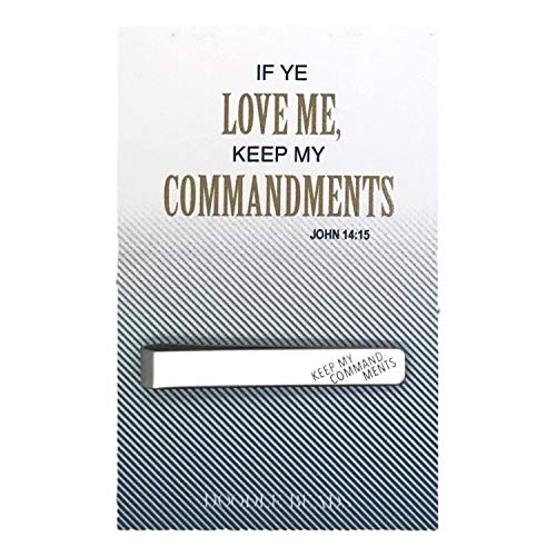 【中古】【未使用・未開封品】Doodle Beads Keep My Commandments ネクタイピン - LDS 2019 ミューチュアルコマンドネクタイクリップ If Ye Love Me Keep My Commandments...