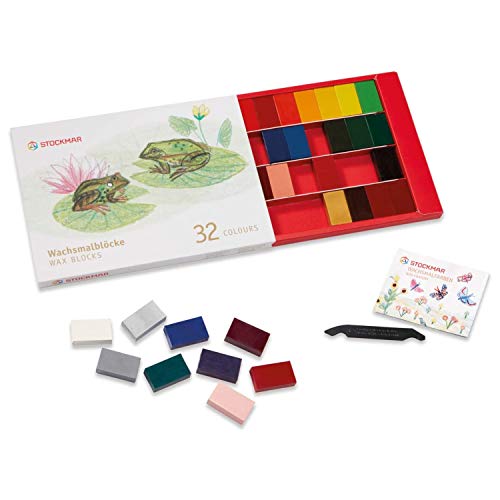 【中古】【未使用・未開封品】Bl?cke - Set 32 farben【メーカー名】【メーカー型番】【ブランド名】STOCKMAR クレヨン, クレヨン, 新学期文具, Office Products?- AmazonGlobal fre...