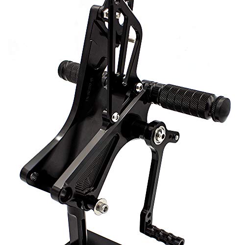 【中古】【未使用・未開封品】Krace フロントバイク リアセット フットペグ フットペグ リアセット フットレスト ブレーキシフトペダル 完全調節可能なフットボード 125 200 390 RC 390 250 200 2011-2017...