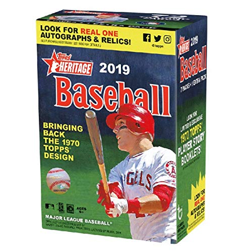 【中古】【未使用・未開封品】Topps 2019 Heritage Baseball Blaster Box (8 Packs/9 Cards)【メーカー名】【メーカー型番】【ブランド名】Topps Toys - AmazonGlobal ...