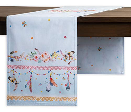 【中古】【未使用・未開封品】Maison d' Hermine Ibiza テーブルランナー コットン100% 14.5"x72"【メーカー名】【メーカー型番】【ブランド名】Maison d' Hermine テーブルランナー, パーティ小...