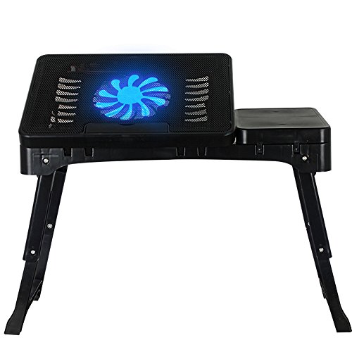 【中古】【未使用・未開封品】折りたたみ式コンピュータデスク/ミュート/カジュアルヒート/ノートパソコンテーブル/折りたたみブックデスク/2色オプション/5337.527.5CM DUXX (カラー：ブルー)【メーカー名】【メーカー型番】【ブ...