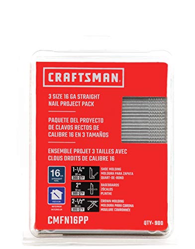 【中古】【未使用・未開封品】CRAFTSMAN Finish Nails, 16GA Straight Project Pack (CMFN16PP)【メーカー名】【メーカー型番】【ブランド名】CRAFTSMAN カテゴリー別, DIY &...