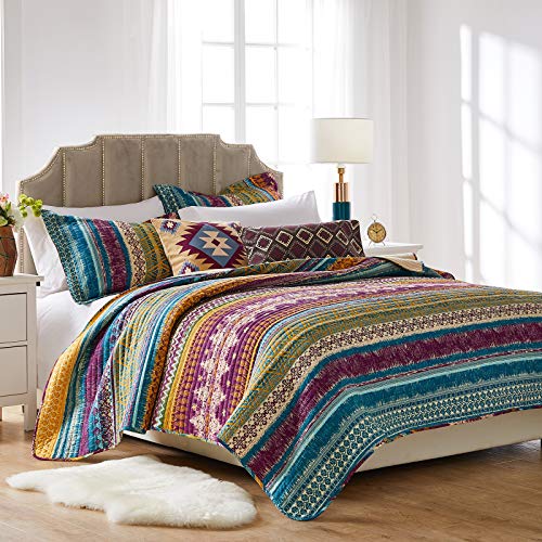 【中古】【未使用・未開封品】Greenland Home 南西部キルト2点セット 5-Piece Full/Queen GL-1412FBSQ【メーカー名】【メーカー型番】【ブランド名】Greenland Home 寝具カバーセット 【商品...