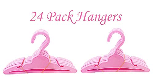 【中古】【未使用・未開封品】Brittany's 24個パック ピンクハンガー American Girl人形用洋服と互換 18インチ人形用衣類ハンガー【メーカー名】【メーカー型番】【ブランド名】Brittany's ドール用アクセサリ, ...