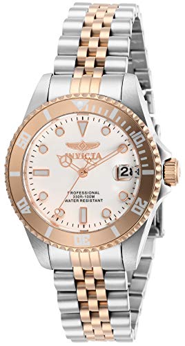 【中古】【未使用・未開封品】Invicta Women's Pro Diver 29193 Silver Brass Plated Stainless-Steel Japanese Quartz Diving Watch【メーカー名】【メー...