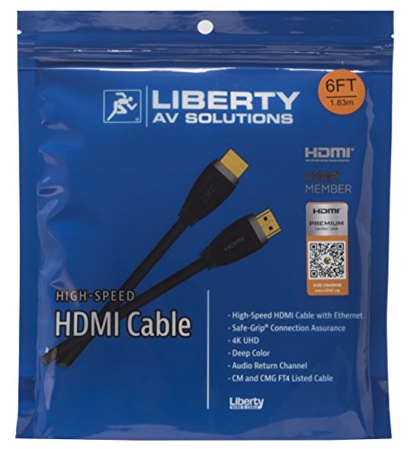 【中古】【未使用・未開封品】Liberty プレミアムハイスピードHDMIケーブル HDPMM (3フィート)【メーカー名】【メーカー型番】【ブランド名】Liberty Wire & Cable HDMIケーブル, HDMI - HDMI ...