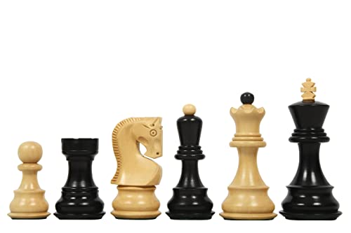 【中古】【未使用・未開封品】CHESSBAZAAR Old 1959 Russian Zagreb Staunton チェスピース 仕上げ 黒檀 ツゲ/天然ツゲ - 3.8インチ キング【メーカー名】【メーカー型番】【ブランド名】CHESS...