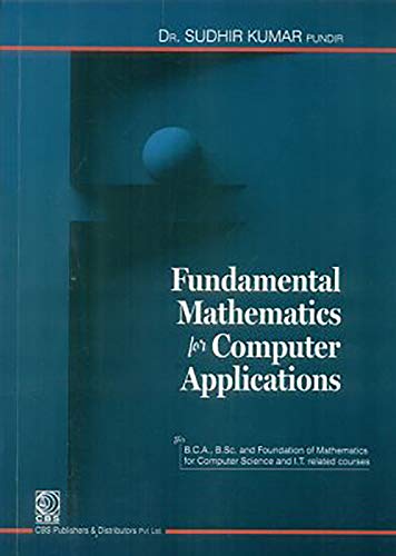 【中古】【未使用・未開封品】Fundamental Mathematics for Computer Applications【メーカー名】【メーカー型番】【ブランド名】CBS Publishers & Distributors Pvt L...