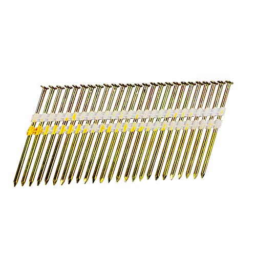 【中古】【未使用・未開封品】BHTOP 3 Inch Framing Nails, 21 Degree Bright Smooth Shank Plastic Collated Nails for Framing Nailer, 3 x ....