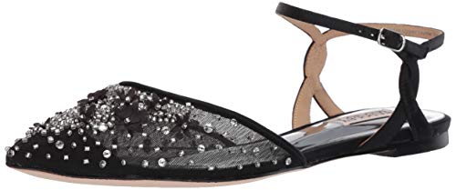 【中古】【未使用・未開封品】Badgley Mischka レディース Carissa バレエフラット US サイズ: 6 カラー: ブラック【メーカー名】【メーカー型番】【ブランド名】Badgley Mischka バレエシューズ, ホワ...