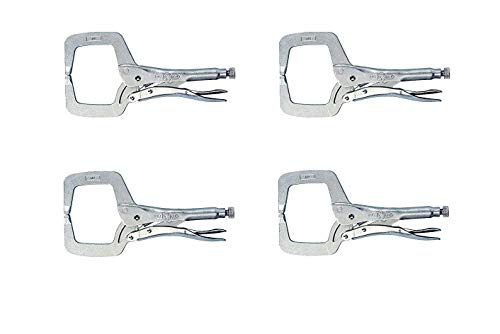 【中古】【未使用・未開封品】IRWIN VISE-GRIP オリジナルロッキングCクランプ 11インチ 19インチ 4個パック販売【メーカー名】【メーカー型番】【ブランド名】アーウィン(Irwin) Cクランプ, CC installmen...