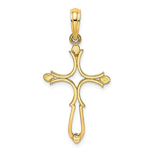 【中古】【未使用・未開封品】Jewels By Lux 14K イエローゴールド クロスカットアウト ラウンドチップペンダント【メーカー名】【メーカー型番】【ブランド名】Jewels By Lux ジュエリー 【商品説明】Jewels By...