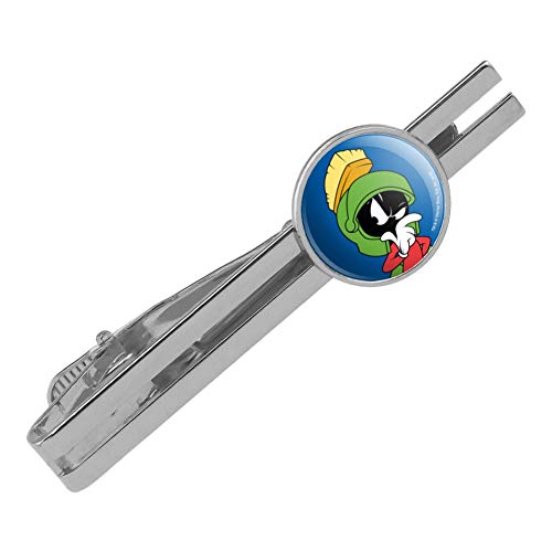 【中古】【未使用・未開封品】Graphics & MORE ルーニー・テューンズ Marvin The Martian ラウンドタイバークリップクラスプ タックシルバーカラーメッキ【メーカー名】【メーカー型番】【ブランド名】GRAPHICS...