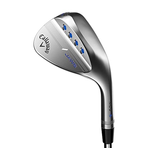 【中古】【未使用・未開封品】Callaway Mack Daddy 5 ジョーズ ウェッジ クロム色 (右利き、シャフト: Dynamic Gold 115 Tour Issue スチール、グラインド/バウンス: C、8°、ロフト: 58°...